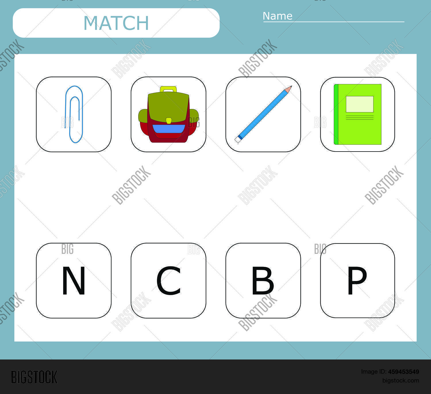 Find First Letter Vector & Photo (Free Trial) | Bigstock