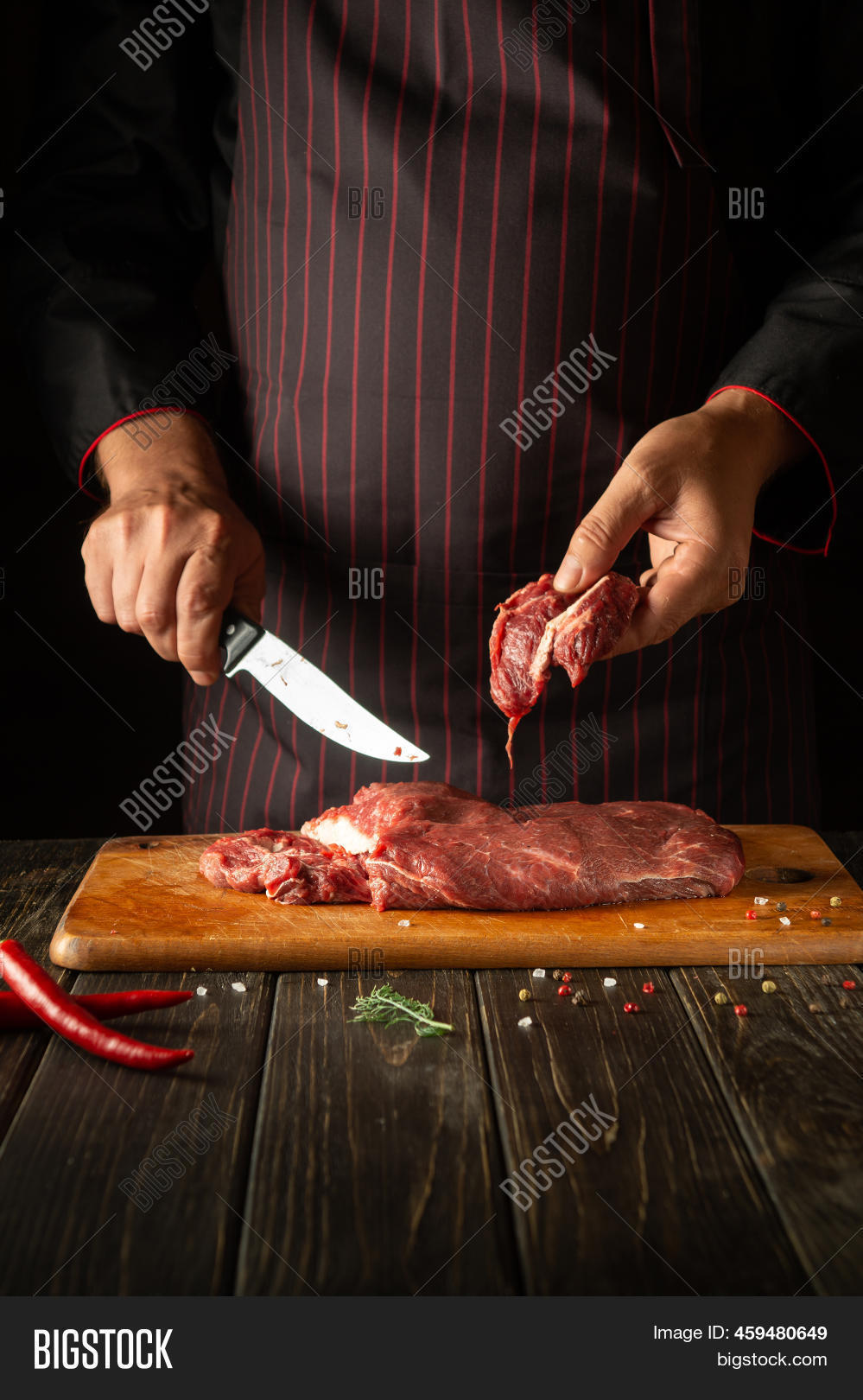 Cooking Fresh Beef By Image & Photo (Free Trial) | Bigstock