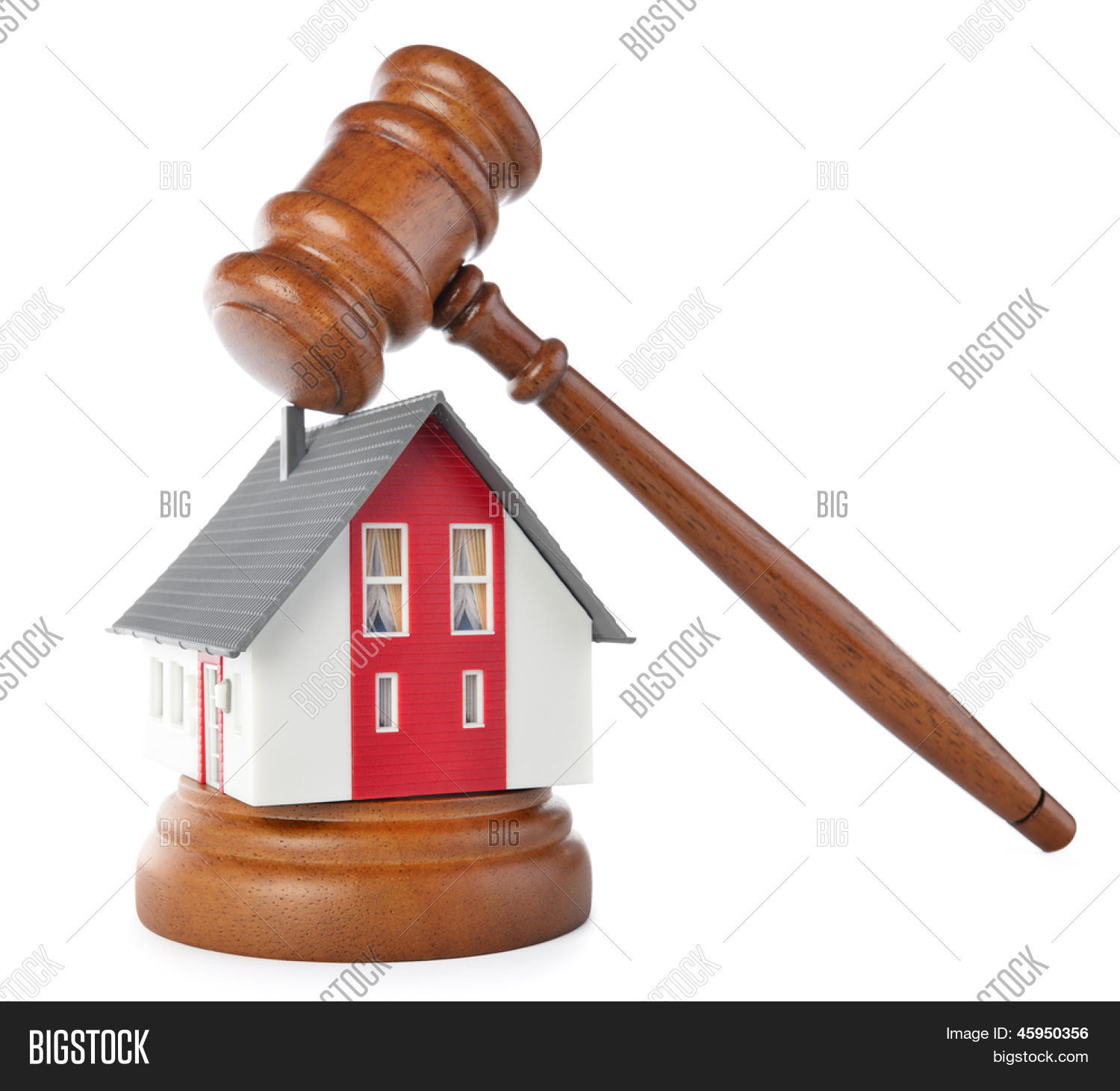 Gavel House Model Image & Photo (Free Trial) | Bigstock