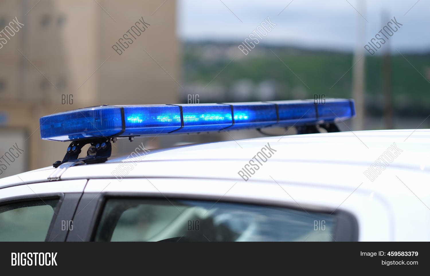 Closeup Blue Lights On Image & Photo (Free Trial) | Bigstock