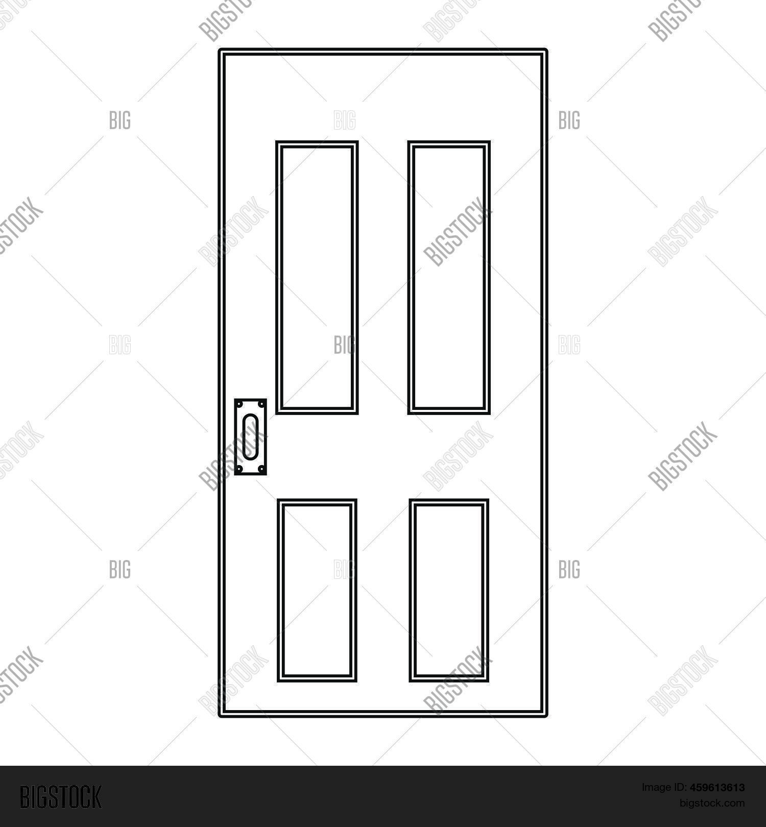 Door Entrance Vector Vector & Photo (Free Trial) | Bigstock