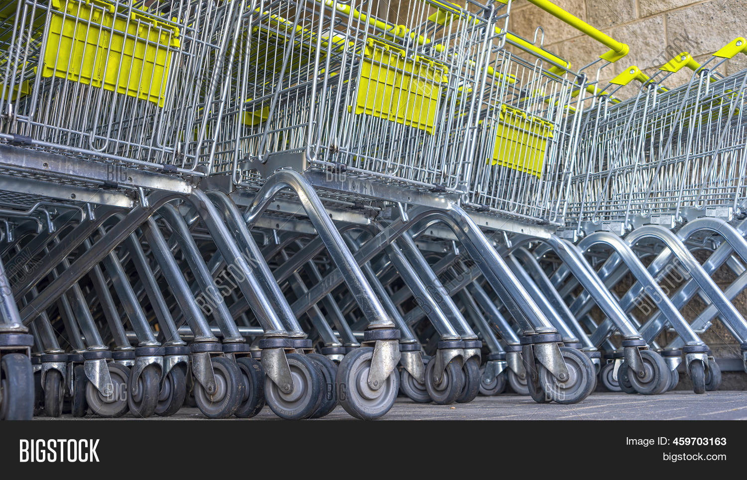 Many Metal Shopping Image & Photo (Free Trial) | Bigstock