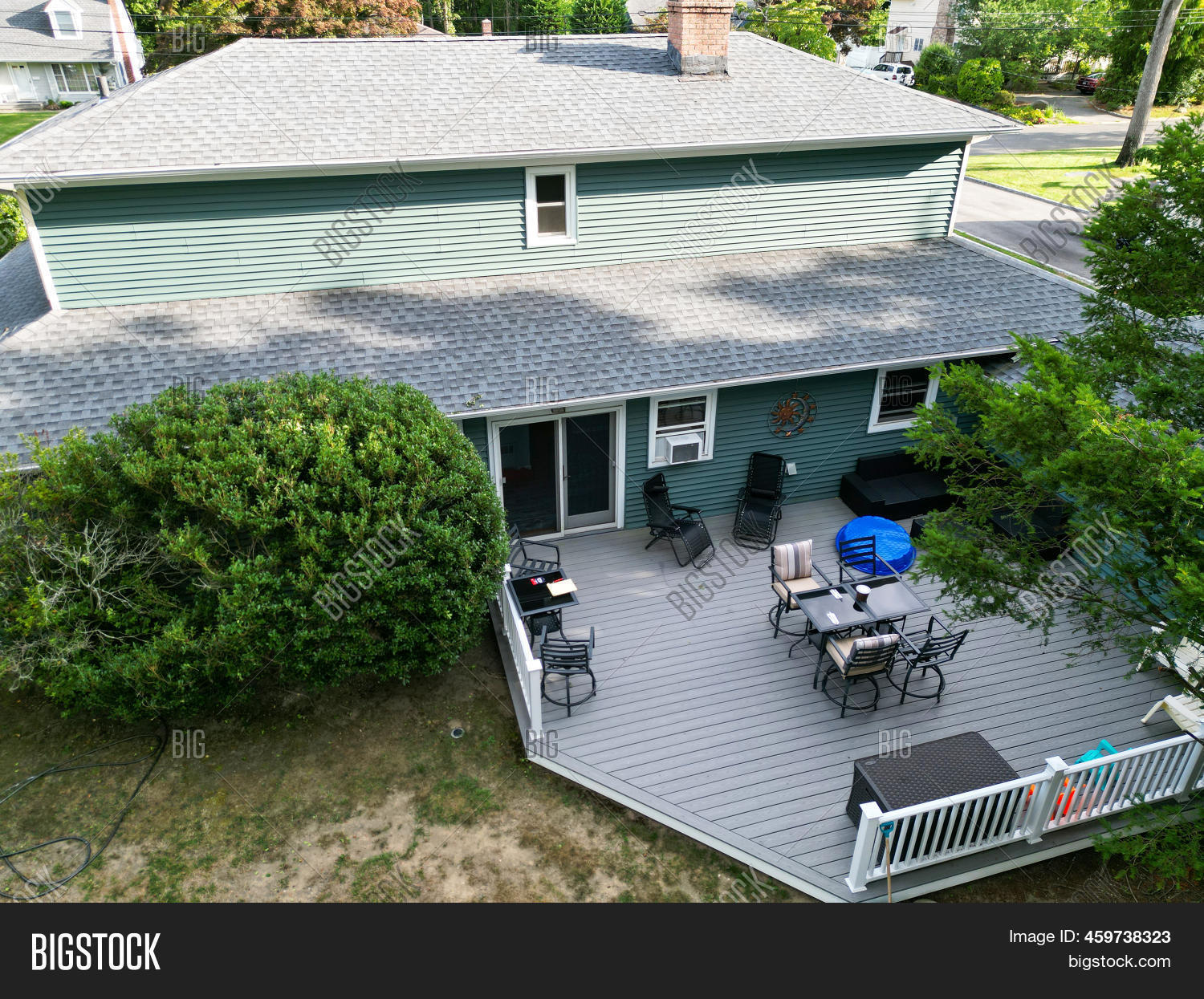 Looking Down Backyard Image & Photo (Free Trial) | Bigstock