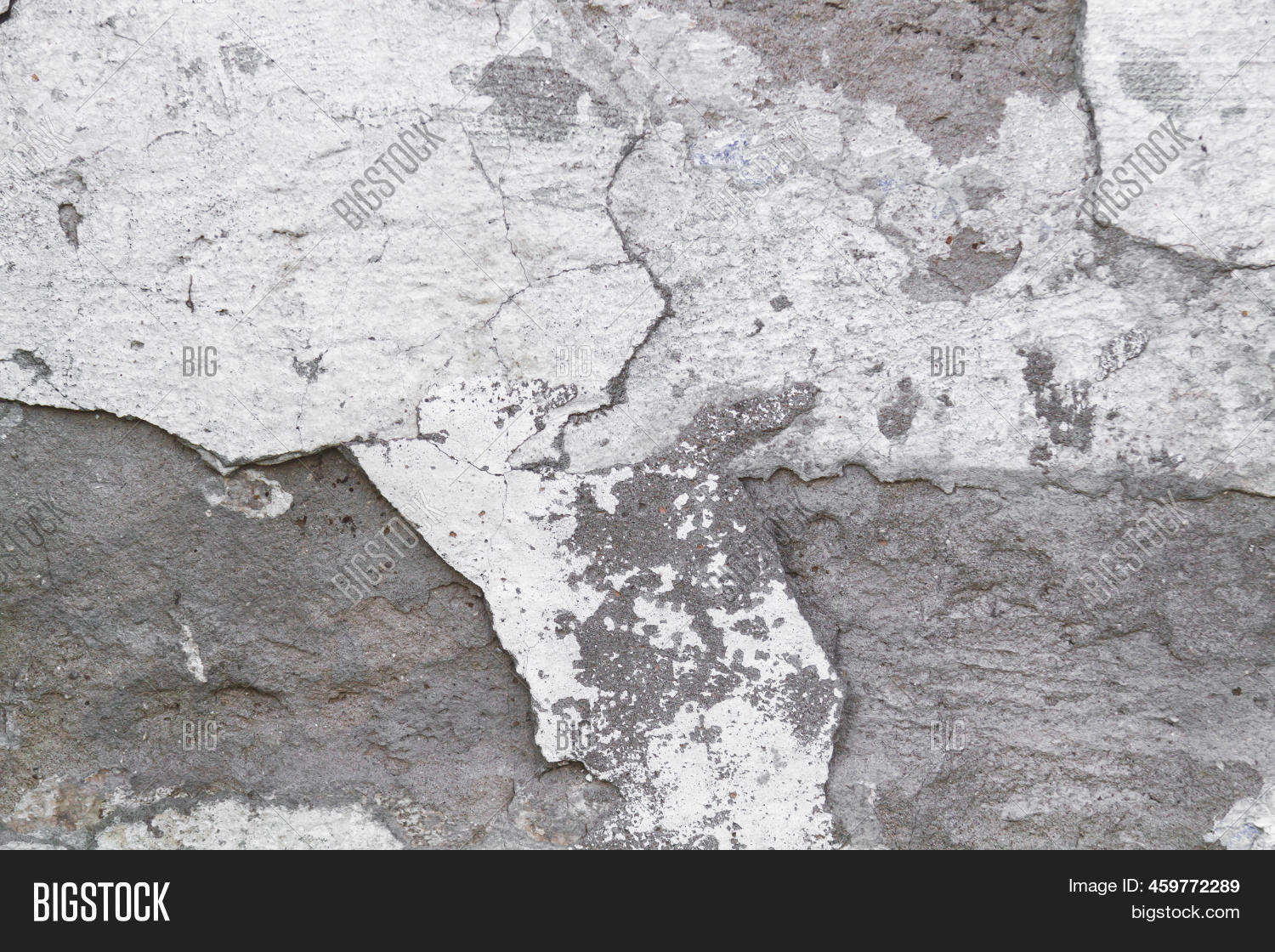 Stone Wall Deep Cracks Image & Photo (Free Trial) | Bigstock