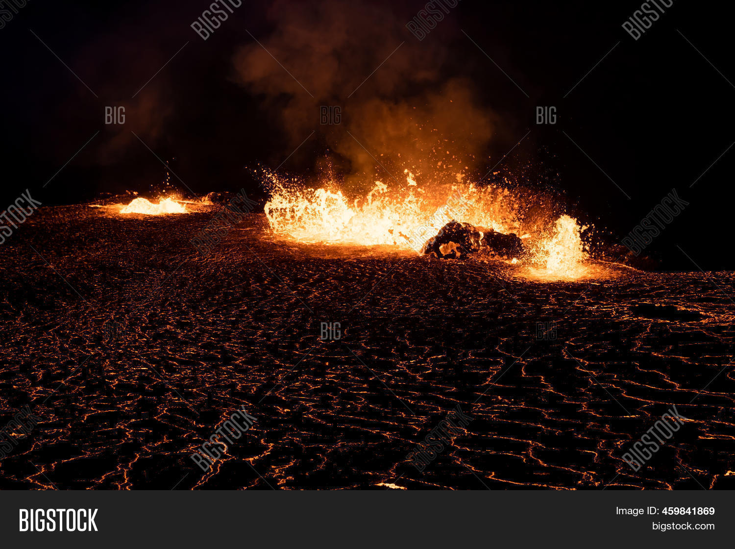 Meradalir Eruption Image & Photo (Free Trial) | Bigstock