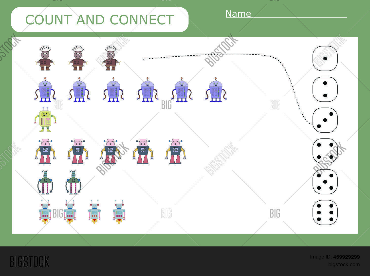 Count Connect Number Vector & Photo (Free Trial) | Bigstock