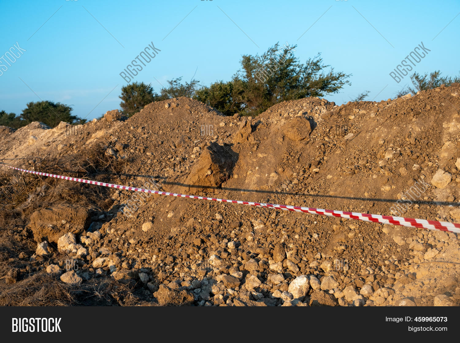Large Trench Dug Image & Photo (Free Trial) | Bigstock