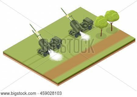Isometric Rocket Vector & Photo (Free Trial) | Bigstock