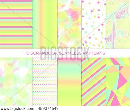 Scrapbook Background Vector & Photo (Free Trial) | Bigstock