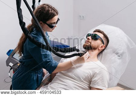 Laser Depilation Beard Image & Photo (Free Trial) | Bigstock
