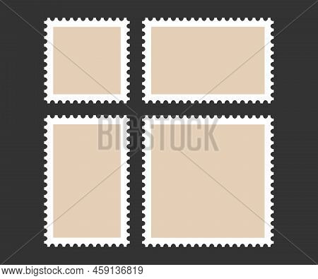 Postage Stamp Frames Vector & Photo (Free Trial) | Bigstock