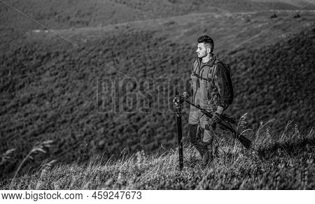 Hunt Hunting Rifle. Image & Photo (Free Trial) | Bigstock