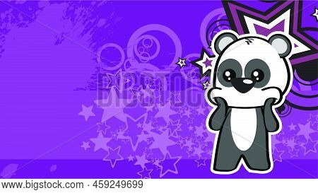 Chibi Kid Panda Bear Vector & Photo (Free Trial) | Bigstock