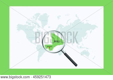 Map Mali On Political Vector & Photo (Free Trial) | Bigstock