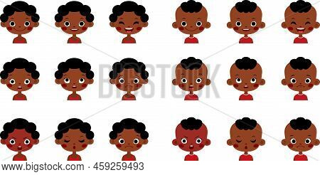 Boy Girl African Vector & Photo (Free Trial) | Bigstock