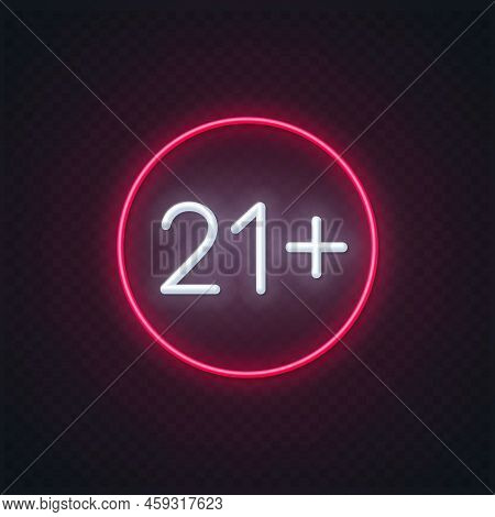 Neon Sign Age Limit Vector & Photo (Free Trial) | Bigstock