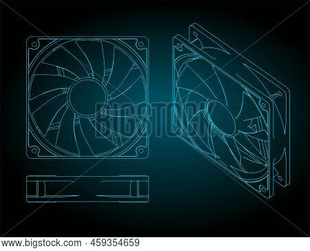 Fan Computer Cases Vector & Photo (Free Trial) | Bigstock