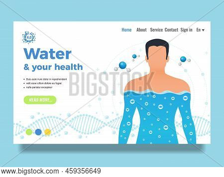 Body Water Site Vector & Photo (Free Trial) | Bigstock