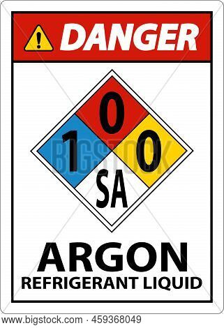 Nfpa Warning Argon Vector & Photo (Free Trial) | Bigstock