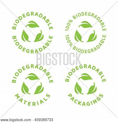 Biodegradable Label Vector & Photo (Free Trial) | Bigstock