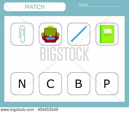Find First Letter Vector & Photo (Free Trial) | Bigstock