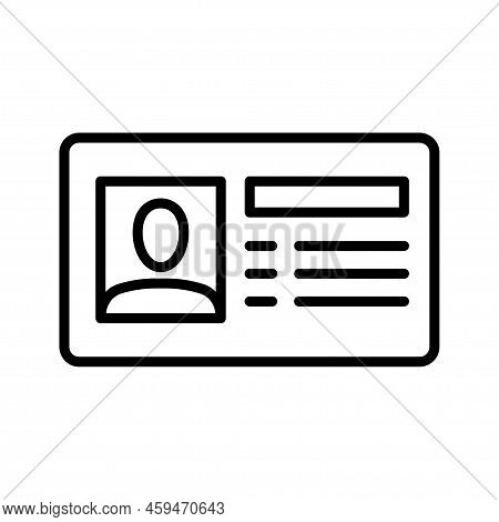 Id Card Icon. Driver' Vector & Photo (Free Trial) | Bigstock