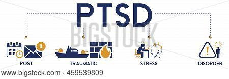 Banner Ptsd Vector Vector & Photo (Free Trial) | Bigstock