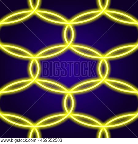 Pattern Yellow Neon Vector & Photo (Free Trial) | Bigstock
