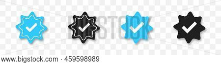 Verification Icon Set Vector & Photo (Free Trial) | Bigstock
