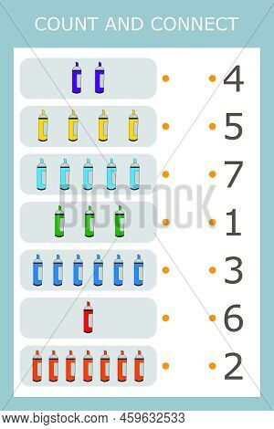 Count Connect Number Vector & Photo (Free Trial) | Bigstock