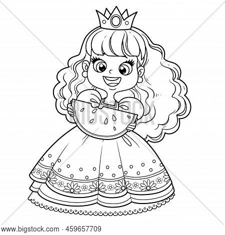 Cute Princess Eats Vector & Photo (Free Trial) | Bigstock