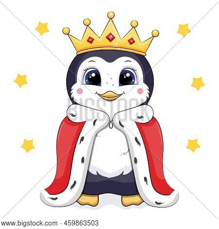 Cute Cartoon Penguin Vector & Photo (Free Trial) | Bigstock