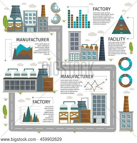 Industrial Buildings Vector & Photo (Free Trial) | Bigstock