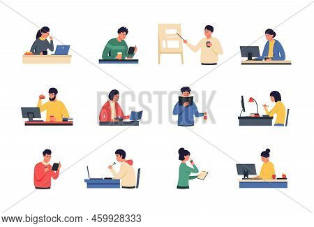 Office Snack. Cartoon Vector & Photo (Free Trial) | Bigstock