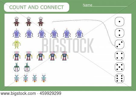 Count Connect Number Vector & Photo (Free Trial) | Bigstock