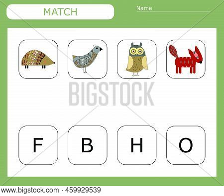 Find First Letter Vector & Photo (Free Trial) | Bigstock