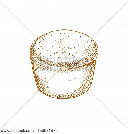 Rye Round Bread Vector & Photo (Free Trial) | Bigstock