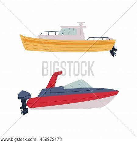 Set Water Transport. Vector & Photo (Free Trial) | Bigstock