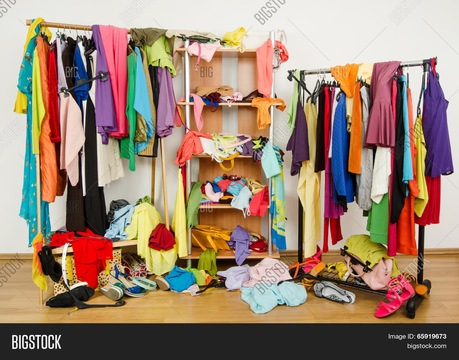 Untidy Cluttered Woman Image & Photo (Free Trial) | Bigstock