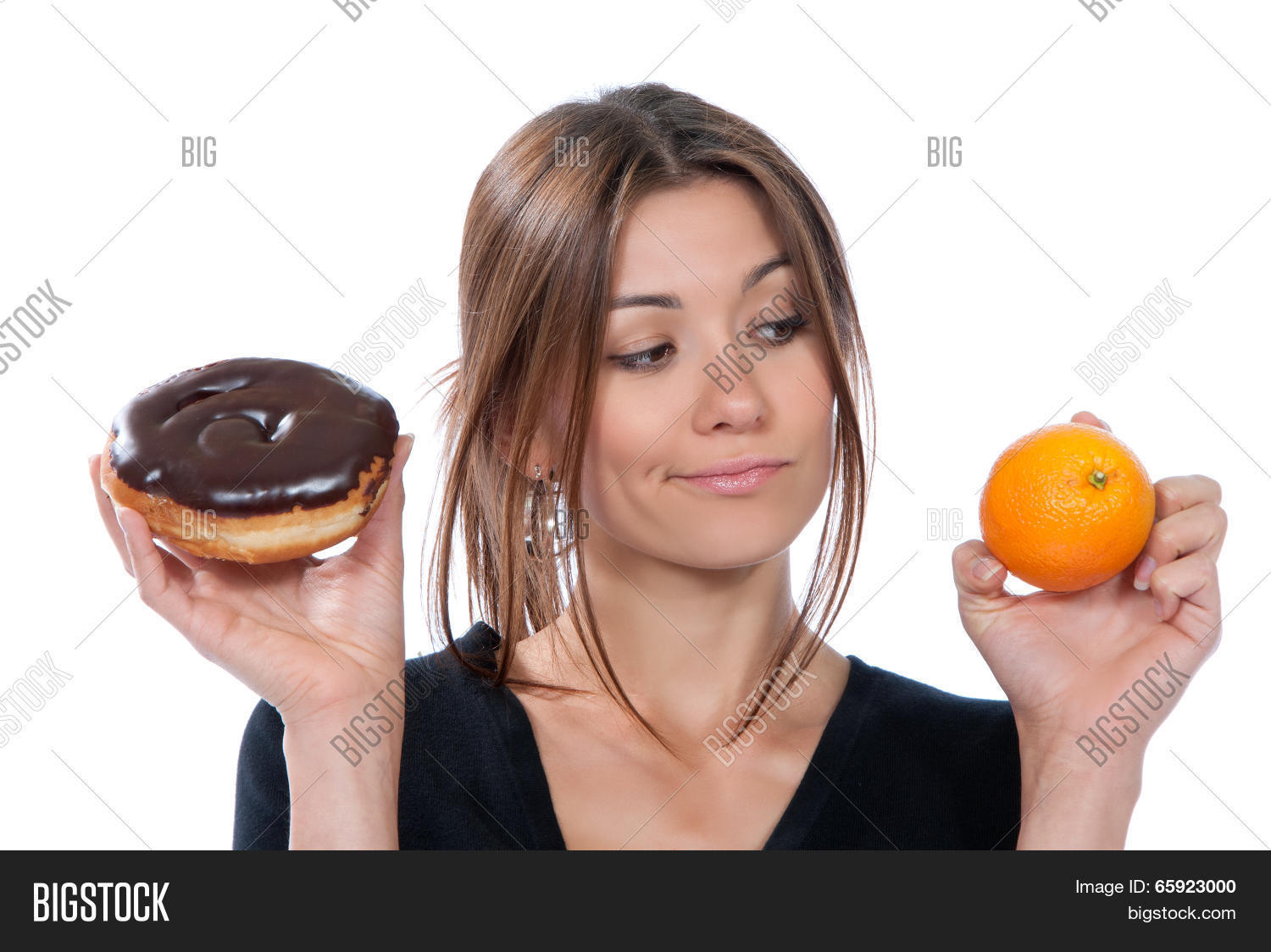 Woman Comparing Image & Photo (Free Trial) | Bigstock