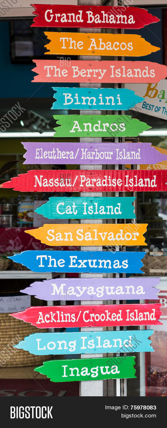 Island Signs Nassau Image & Photo (Free Trial) | Bigstock