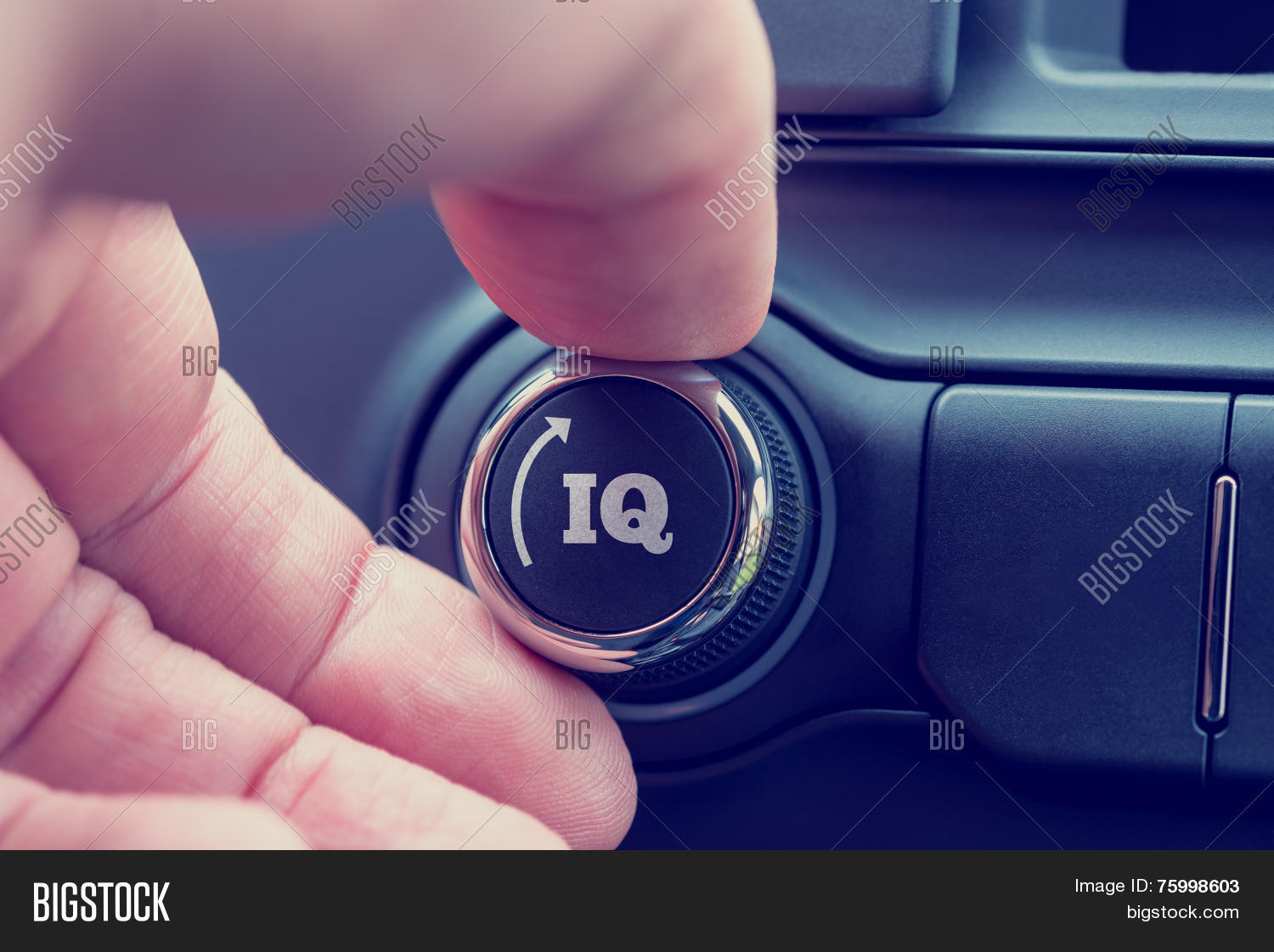 Hand Man Turning Dial Image & Photo (Free Trial) | Bigstock