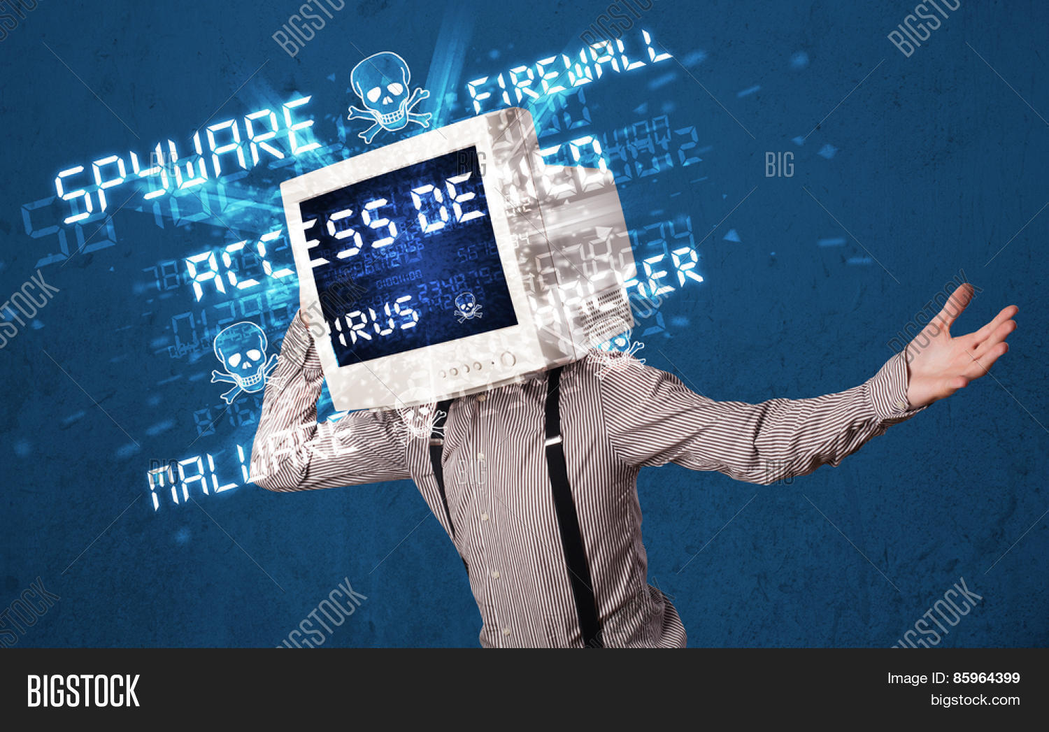 Monitor Head Person Image & Photo (Free Trial) | Bigstock