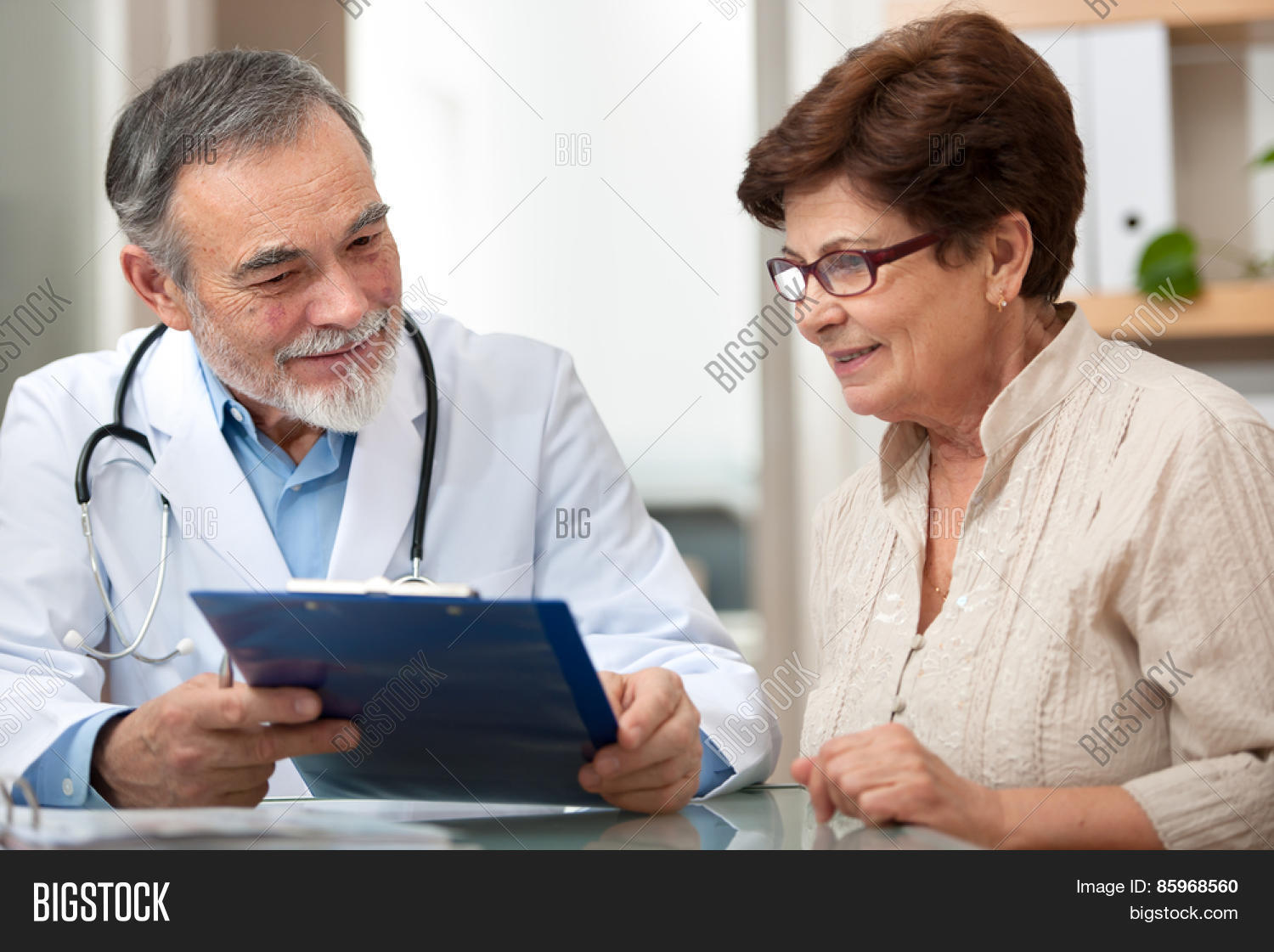 Doctor Talking His Image & Photo (Free Trial) | Bigstock