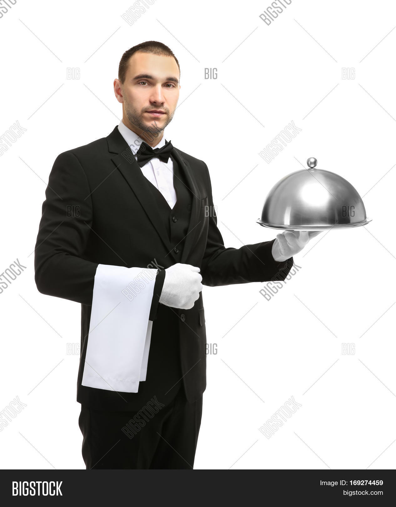 Handsome Waiter Image & Photo (Free Trial) | Bigstock
