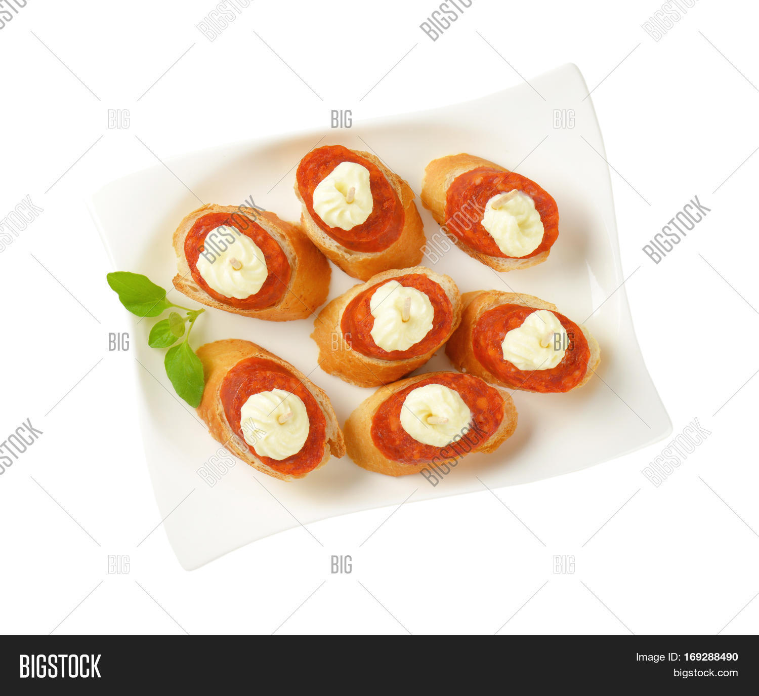 Bread Based Canapes Image & Photo (Free Trial) | Bigstock