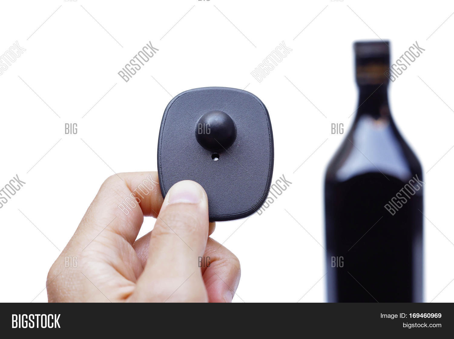 RFID Hard Tag Isolated Image & Photo (Free Trial) | Bigstock