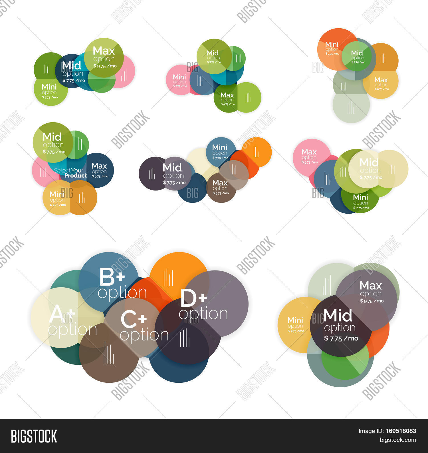 Circle Business Option Image & Photo (Free Trial) | Bigstock