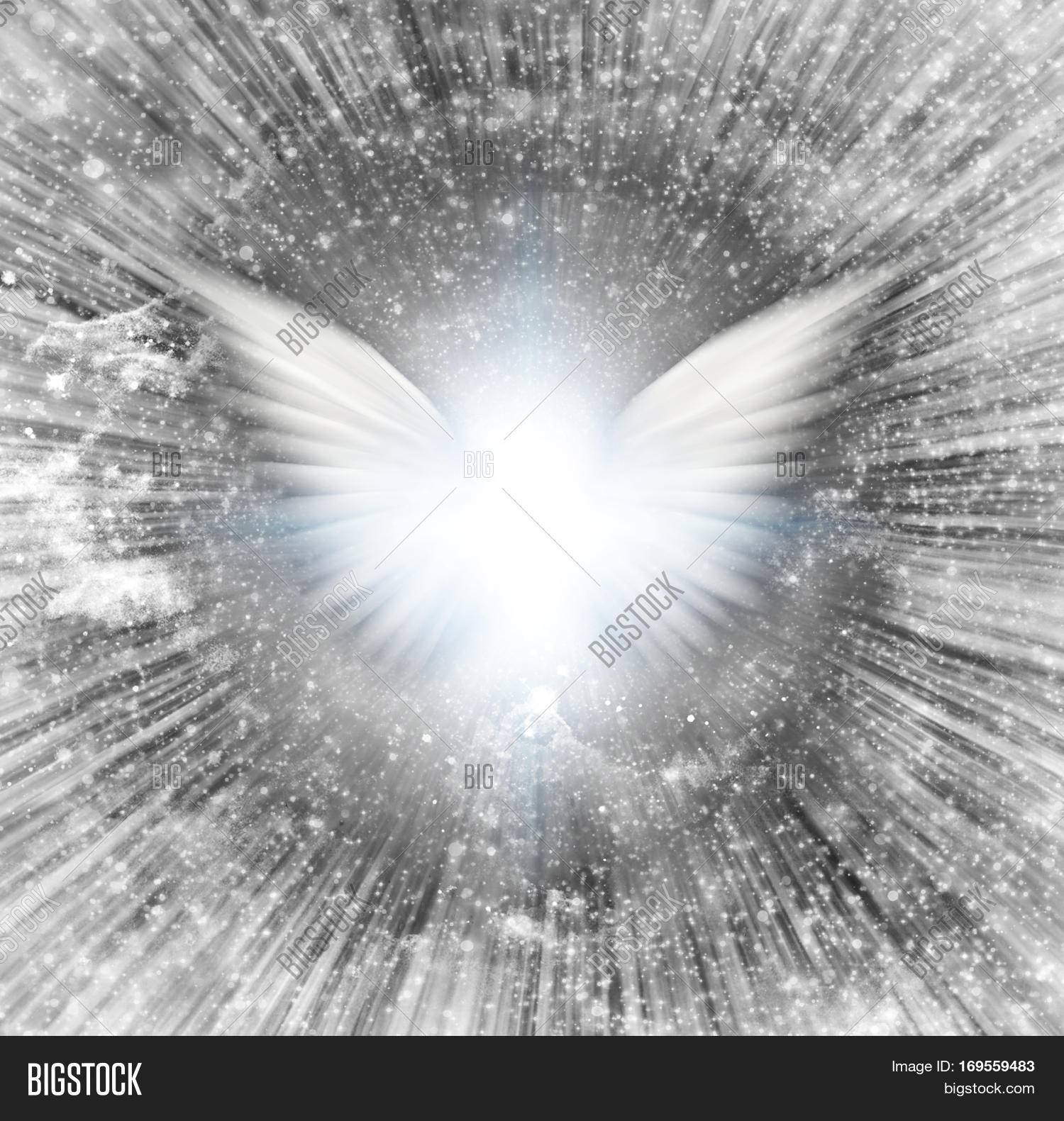 Shining Angel's Wings Image & Photo (Free Trial) | Bigstock