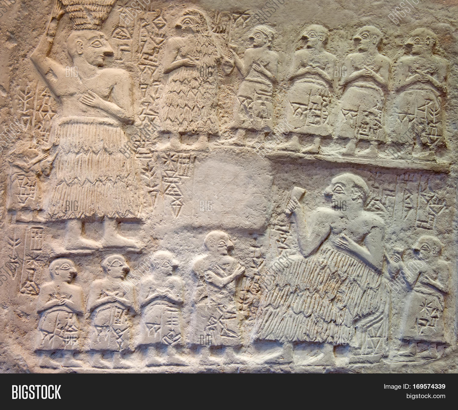 Ancient Sumerian Stone Image & Photo (Free Trial) | Bigstock